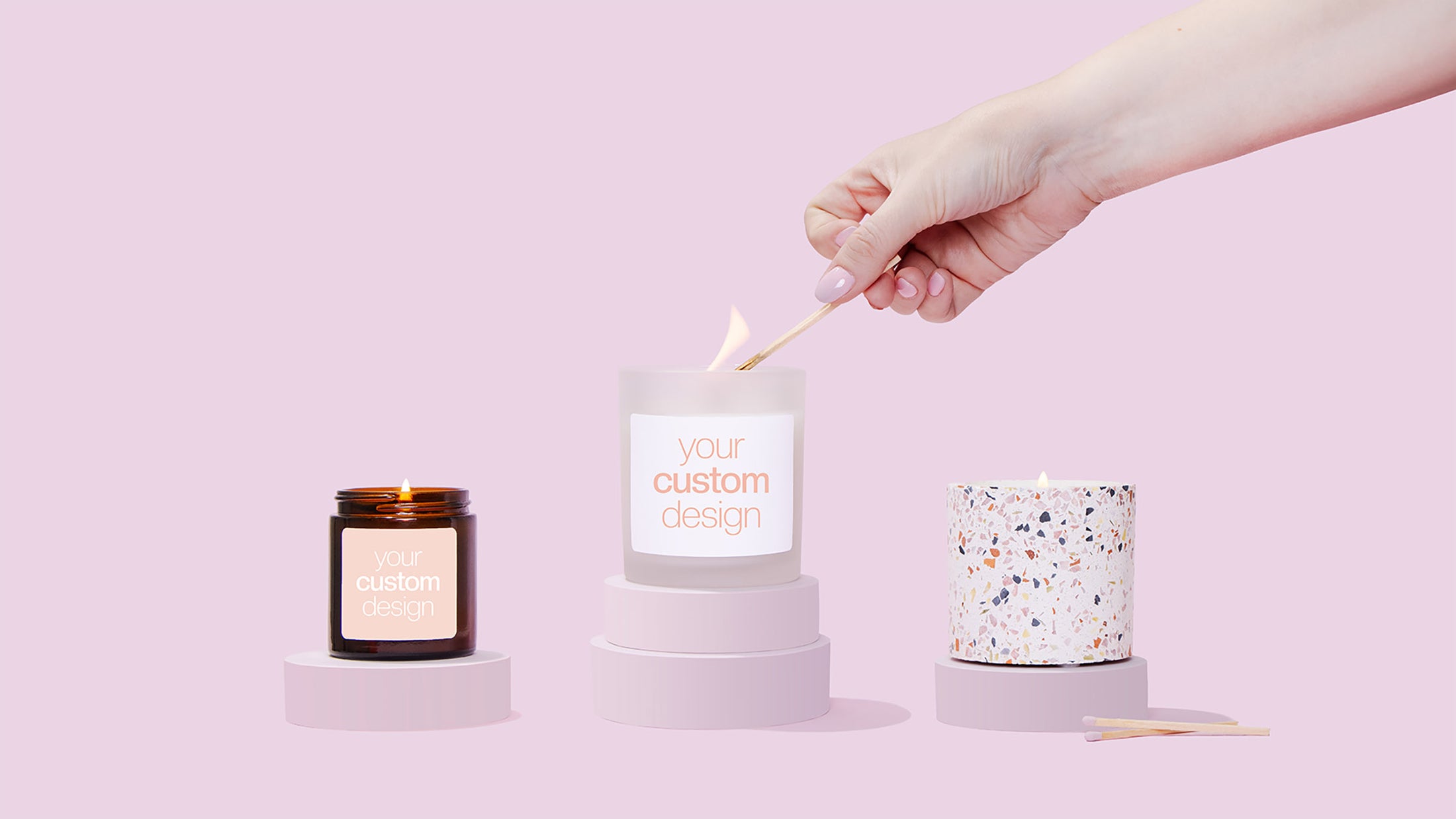 Candle Bliss | Print on Demand Candles