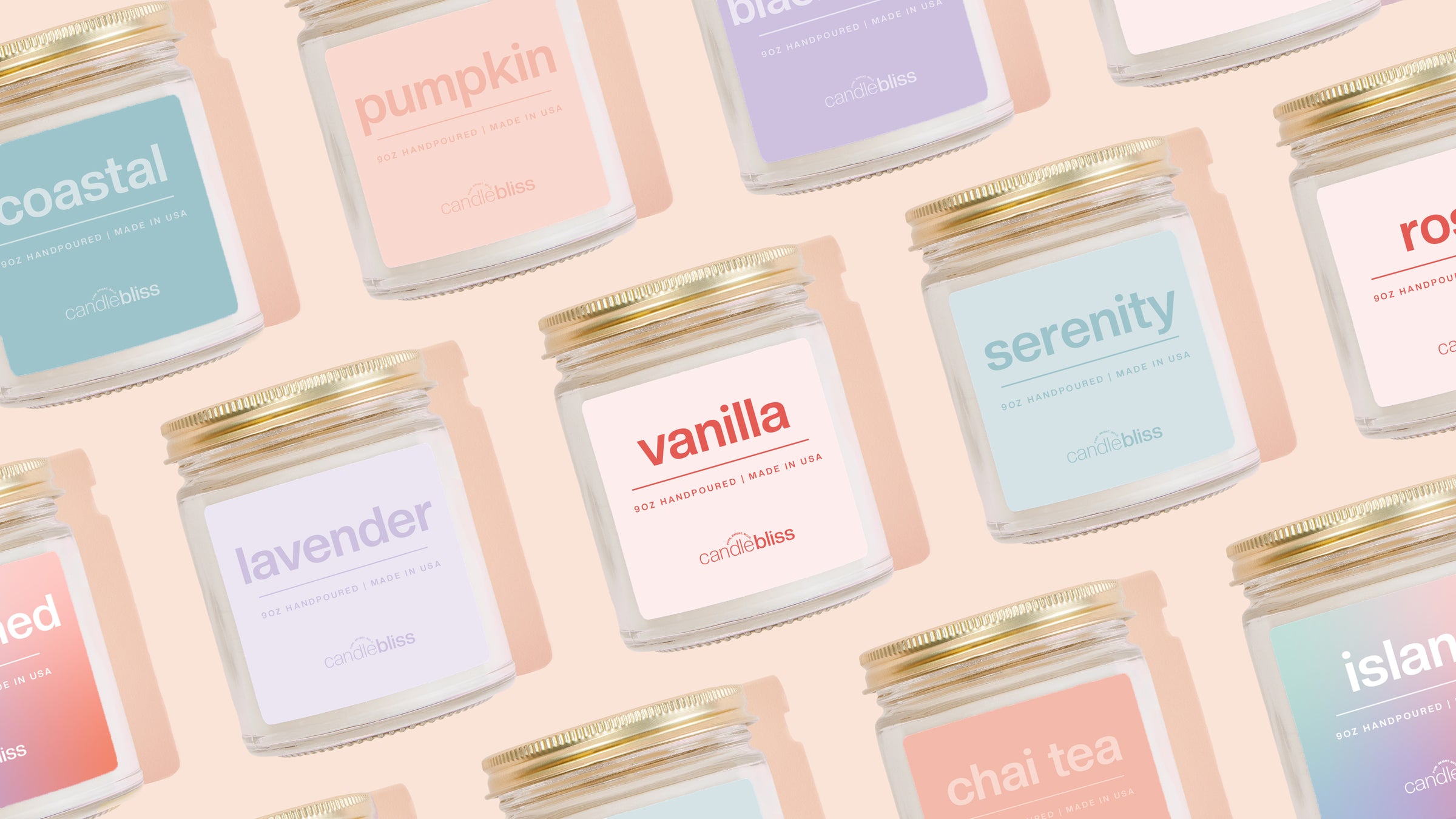 Candle Bliss | Print on Demand Candles